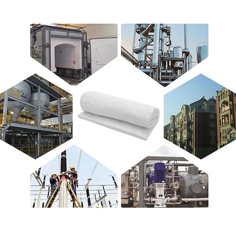 Ceramic Fibre Fire Blanket Heat Insulation fiber for Silencer, Ovens ...