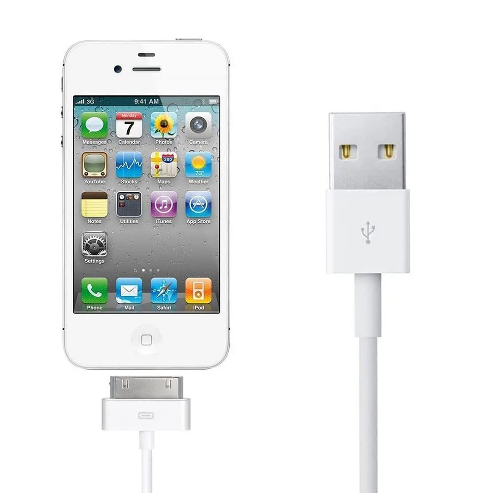 30 Pin Cord Adapter Accessories Nano Touch Charging Data Cable Usb ...
