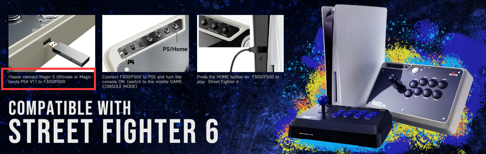 Mayflash MagicBoots FPS Adapter Joysick Converter for PS4 (V1.1 ...