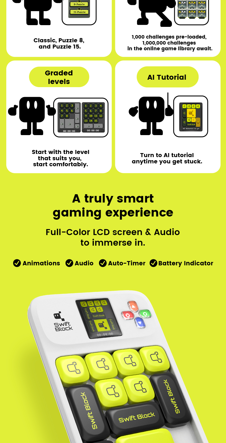 GAN Swift Block wiSlide Klotski Puzzle Game Sliding Teaching Challenge ...
