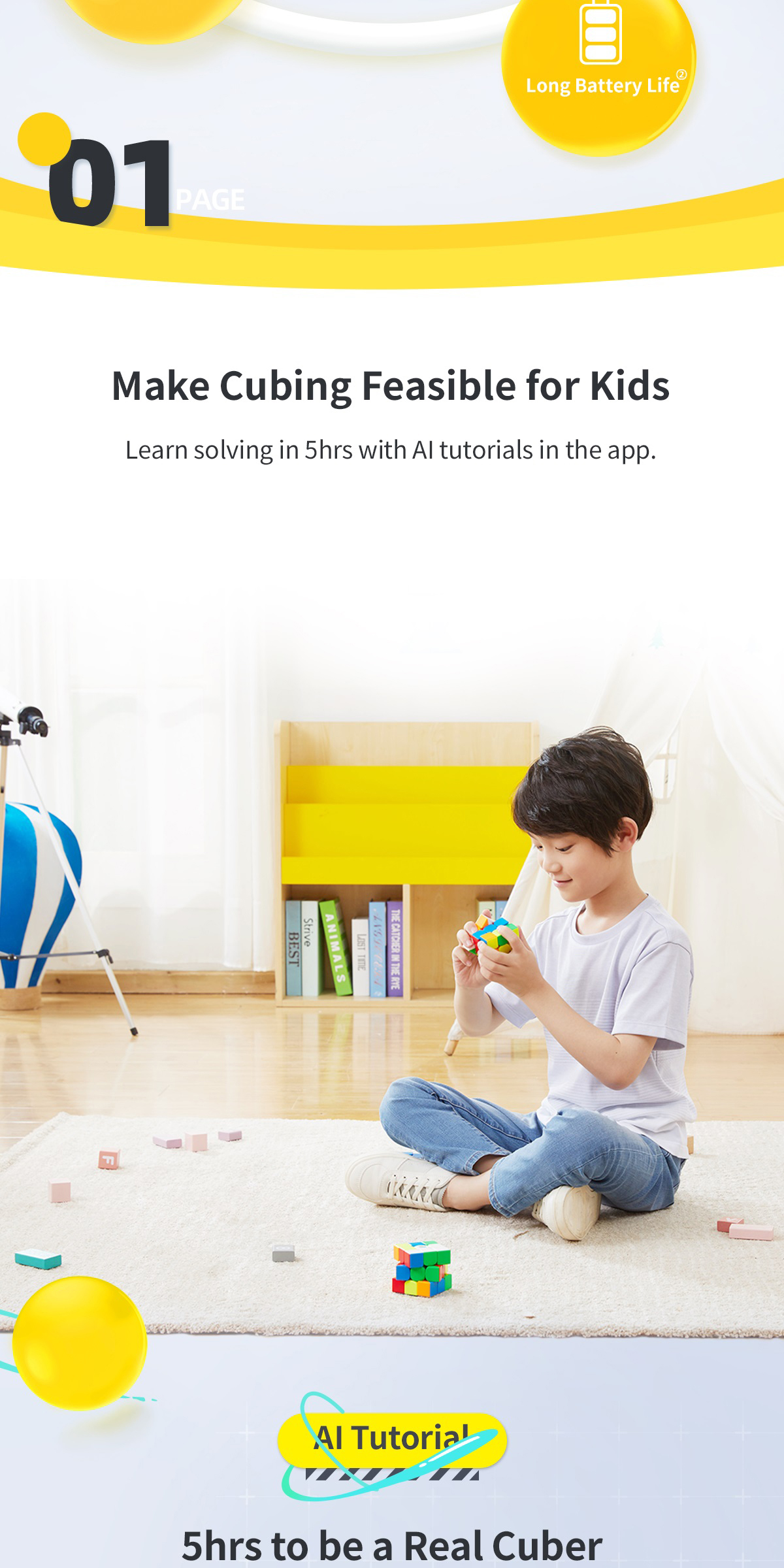 GAN356 i Carry S Smart Cube 3x3 Speed Cube Intelligent Tracking Timing ...