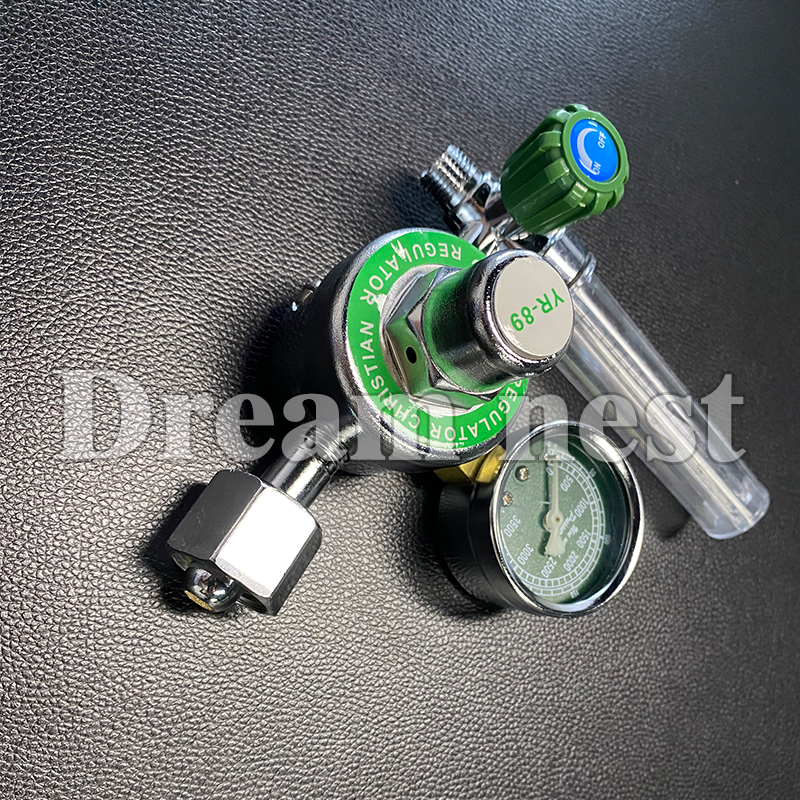 Oxyplus Medical Oxygen Regulator Set With Pressure Gauge Oxygen Tank Regulator With Nasal ...