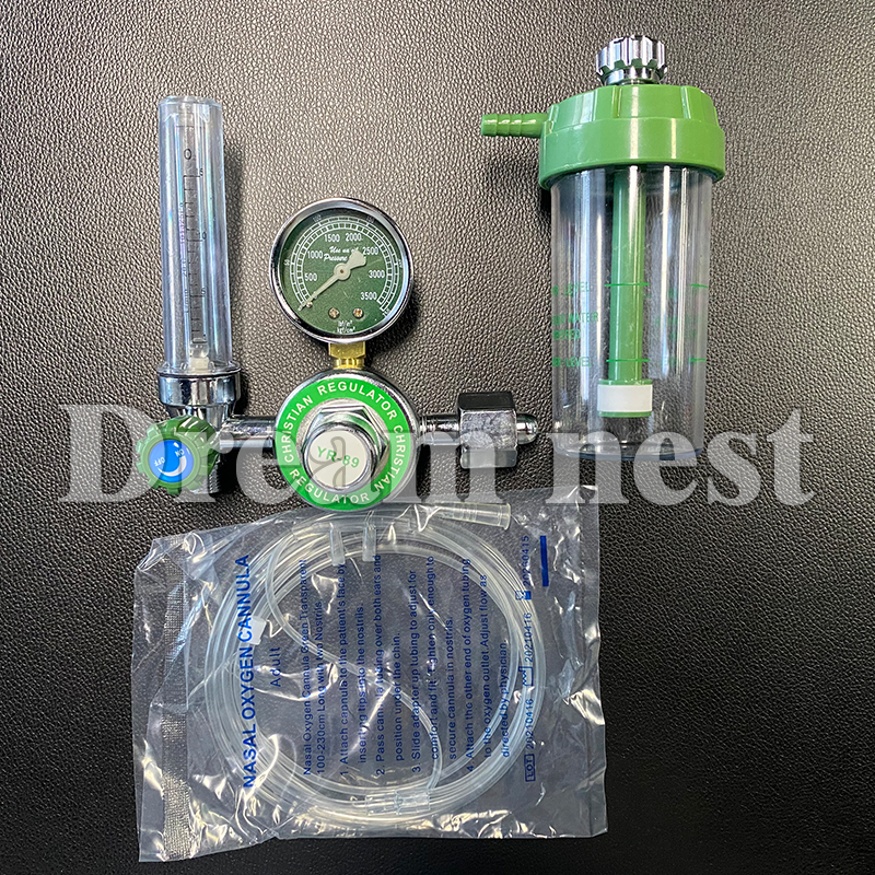 Oxyplus Medical Oxygen Regulator Set With Pressure Gauge Oxygen Tank ...