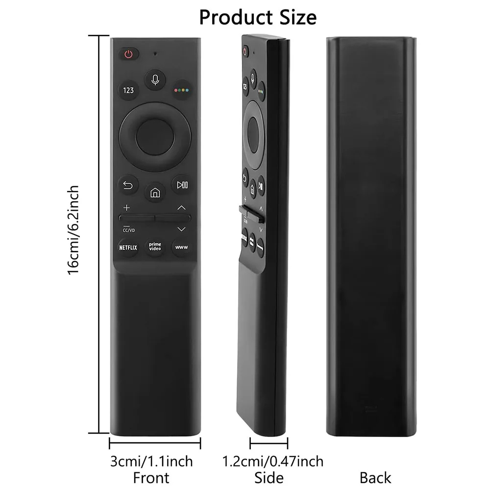 New BN59-01363L BN59-01363C Voice Remote Control For Samsung Smart TV UA75AU8000 QN43LS03AAFXZA ...