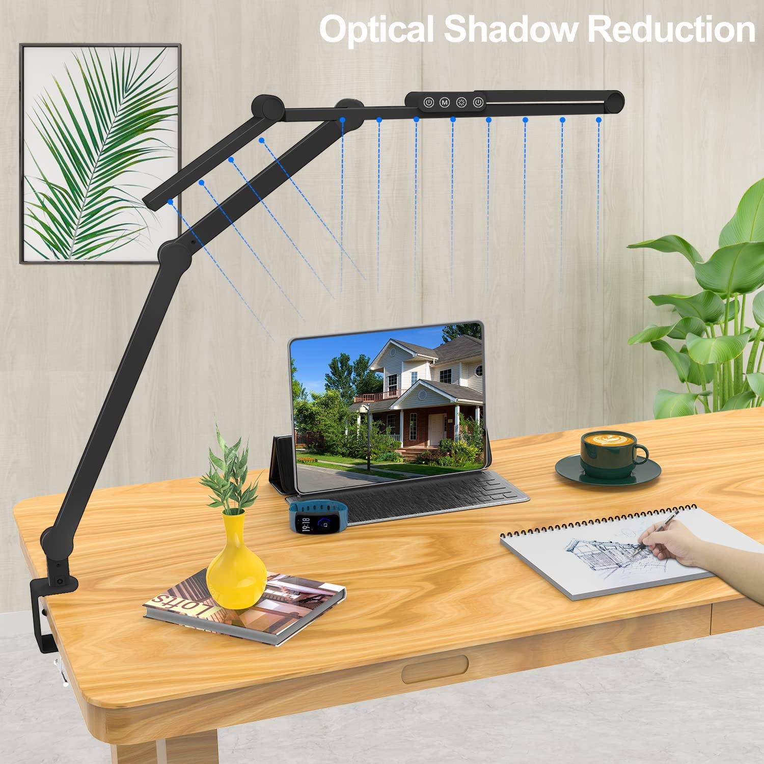 Led Desk Lamp withClamp Architect Desk Lamp forHome Office with ...