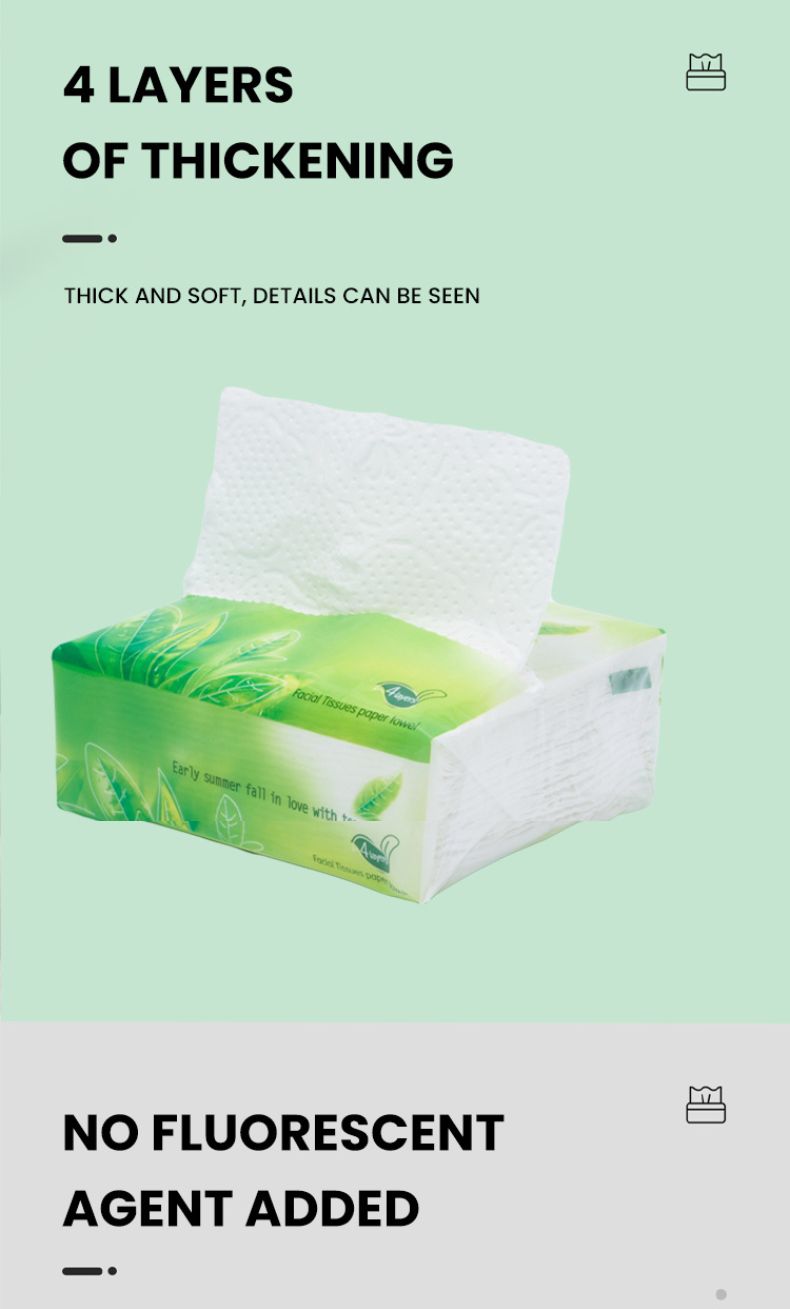 【50/10 packing】Tissue Facial Tissue order Tissue 4-Ply Facial Tissue ...