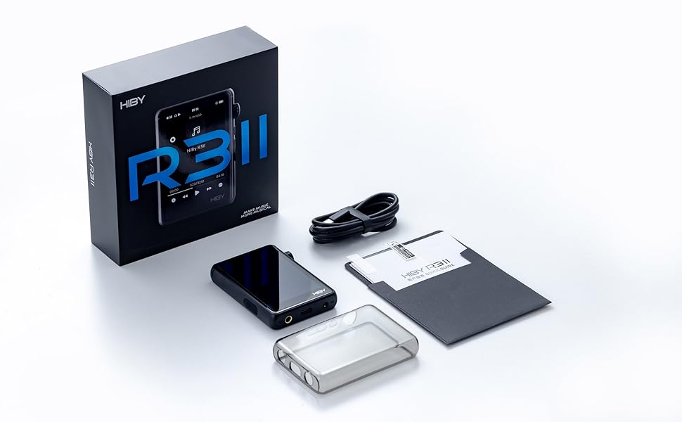 HiBy R3 II (Gen 2) Hi-Fi Lossless Audio Player with Bluetooth WiFi DSD ...