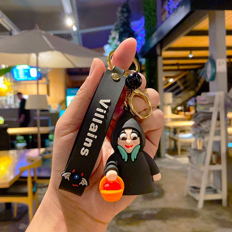 Villain Action Figure Keychain Maleficent Cruella Ursula The Evil Queen ...