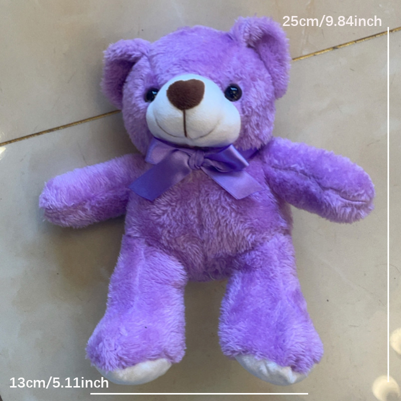 9.84 inch 5 Colors Stuffed Toy Say Hello Lovely Teddy Bear Baby Hug ...
