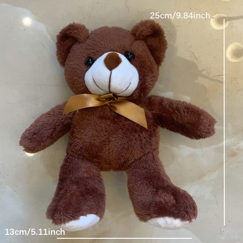 9.84 inch 5 Colors Stuffed Toy Say Hello Lovely Teddy Bear Baby Hug ...