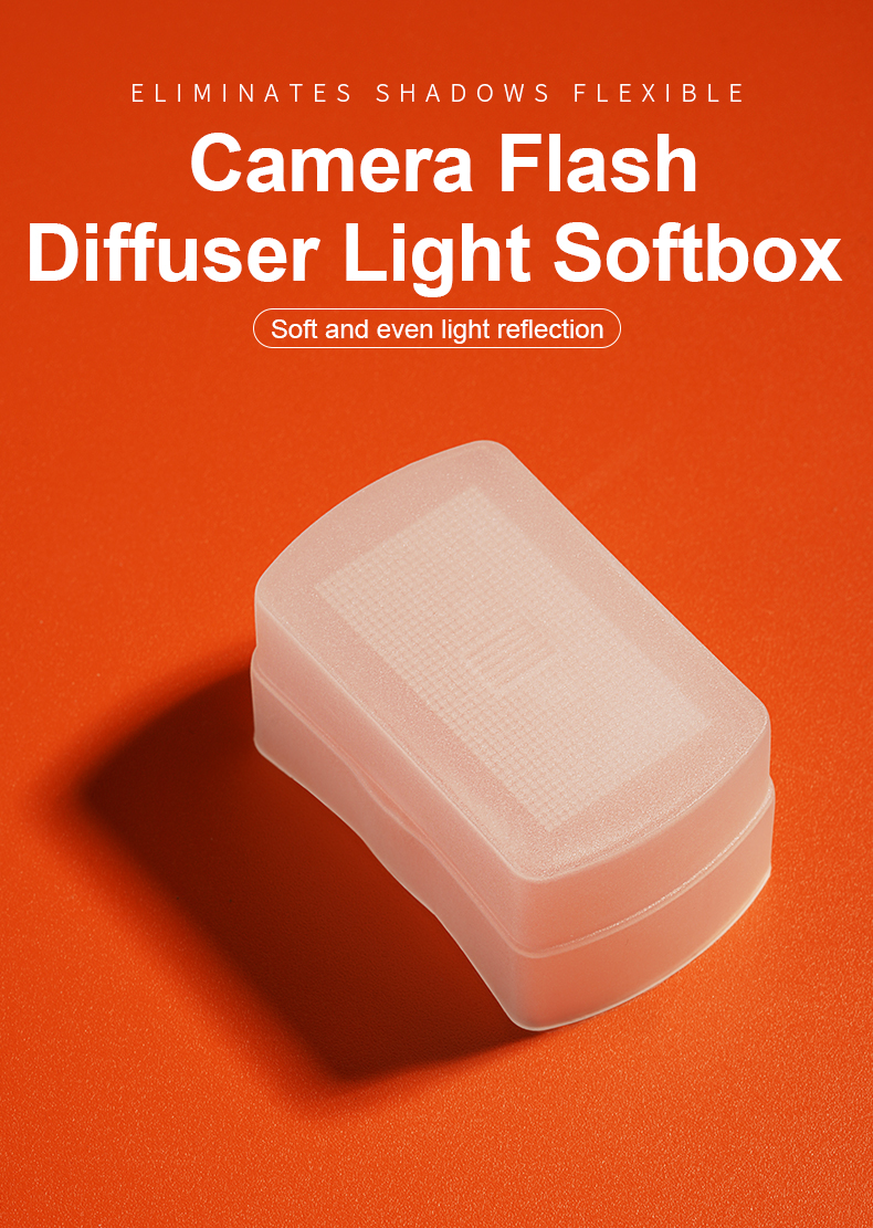 Selens Bounce Flash Soft Diffuser Dome Cover for Godox TT600 TT685 ...