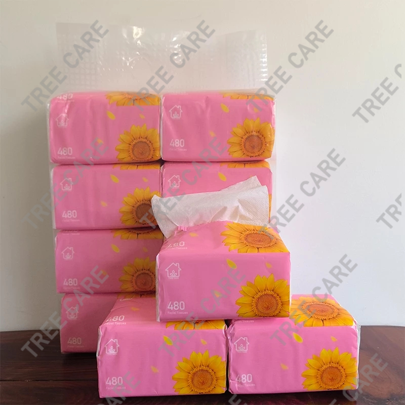 tree care 2024 new Facial Tissue Paper 4-ply Organic office bedroom ...