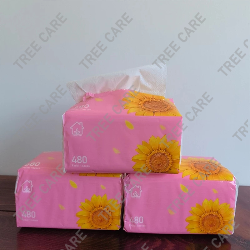 tree care 2024 new Facial Tissue Paper 4-ply Organic office bedroom ...