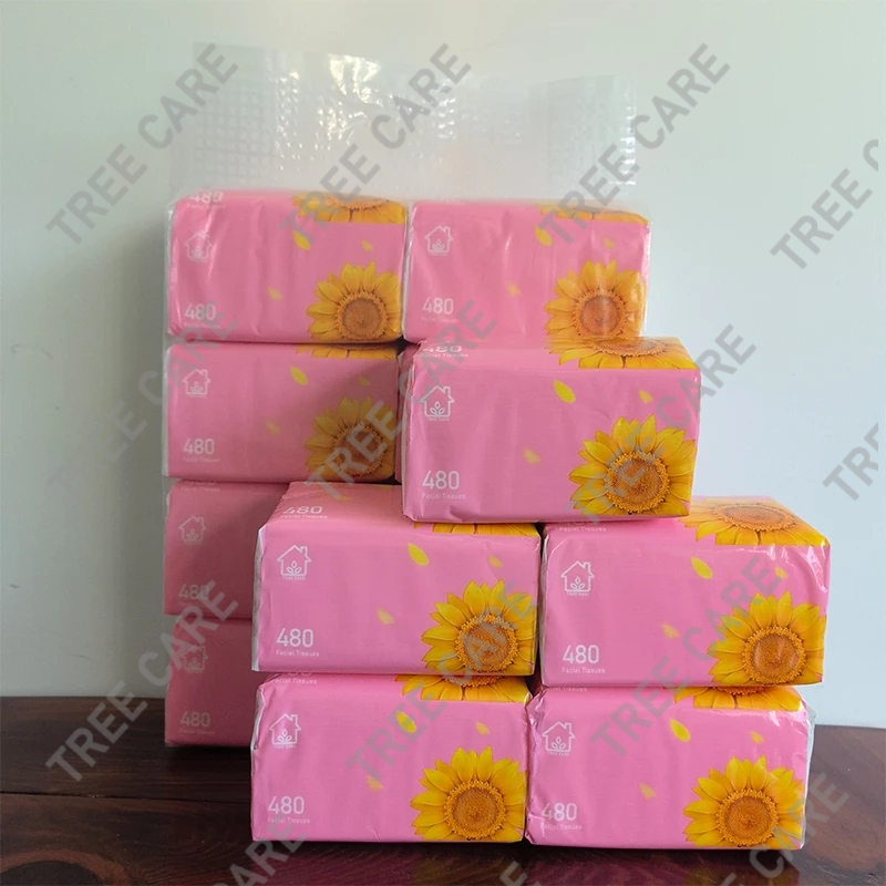 tree care 2024 new Facial Tissue Paper 4-ply Organic office bedroom ...