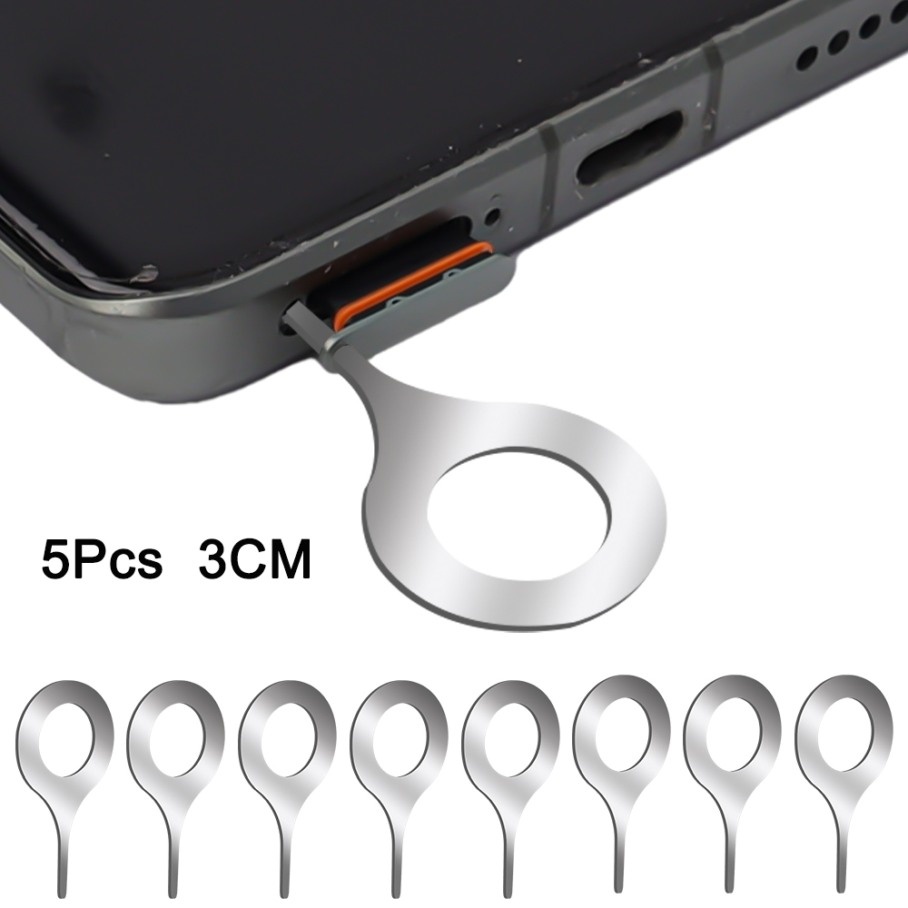 Universal Mobile Phone SIM Card Tray Eject Pin Ejector Removal Tool SIM ...