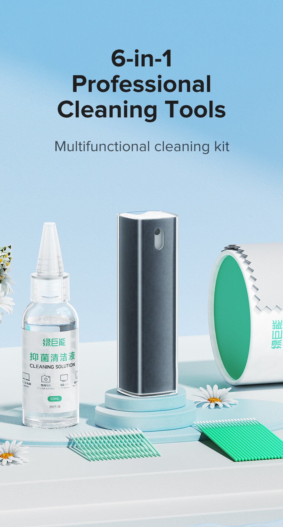llano Professional Multifunctional Cleaning Kit for Phone/Tablets ...