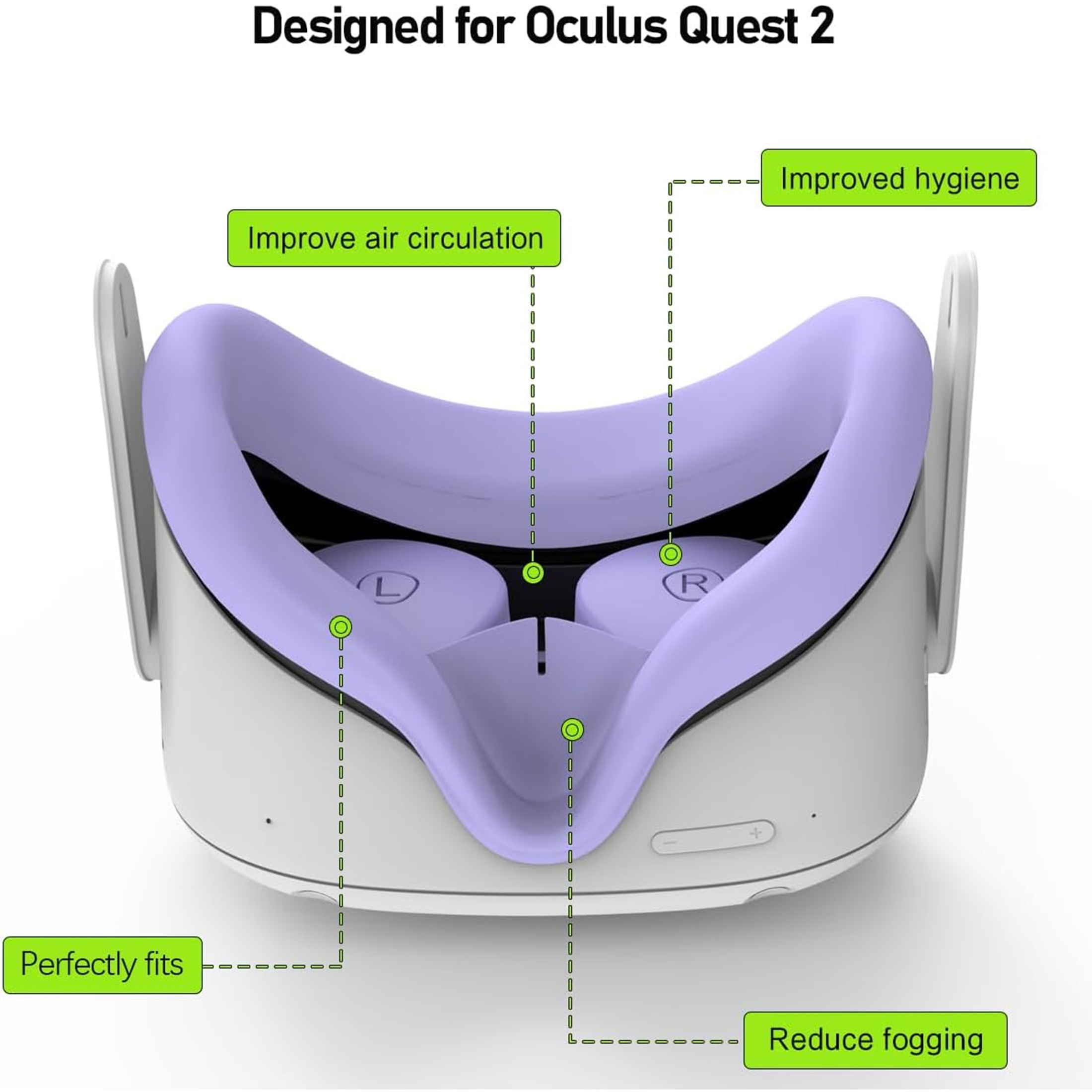 For Oculus Quest 2 accessories, Meta Quest 2 accessory set, including ...