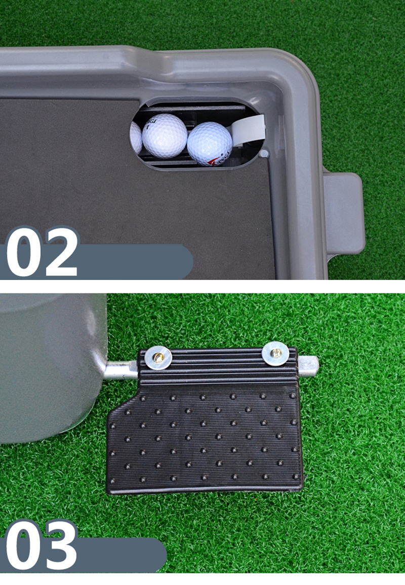 Golf serve robot semi-automatic serve machine multifunctional serve box ...