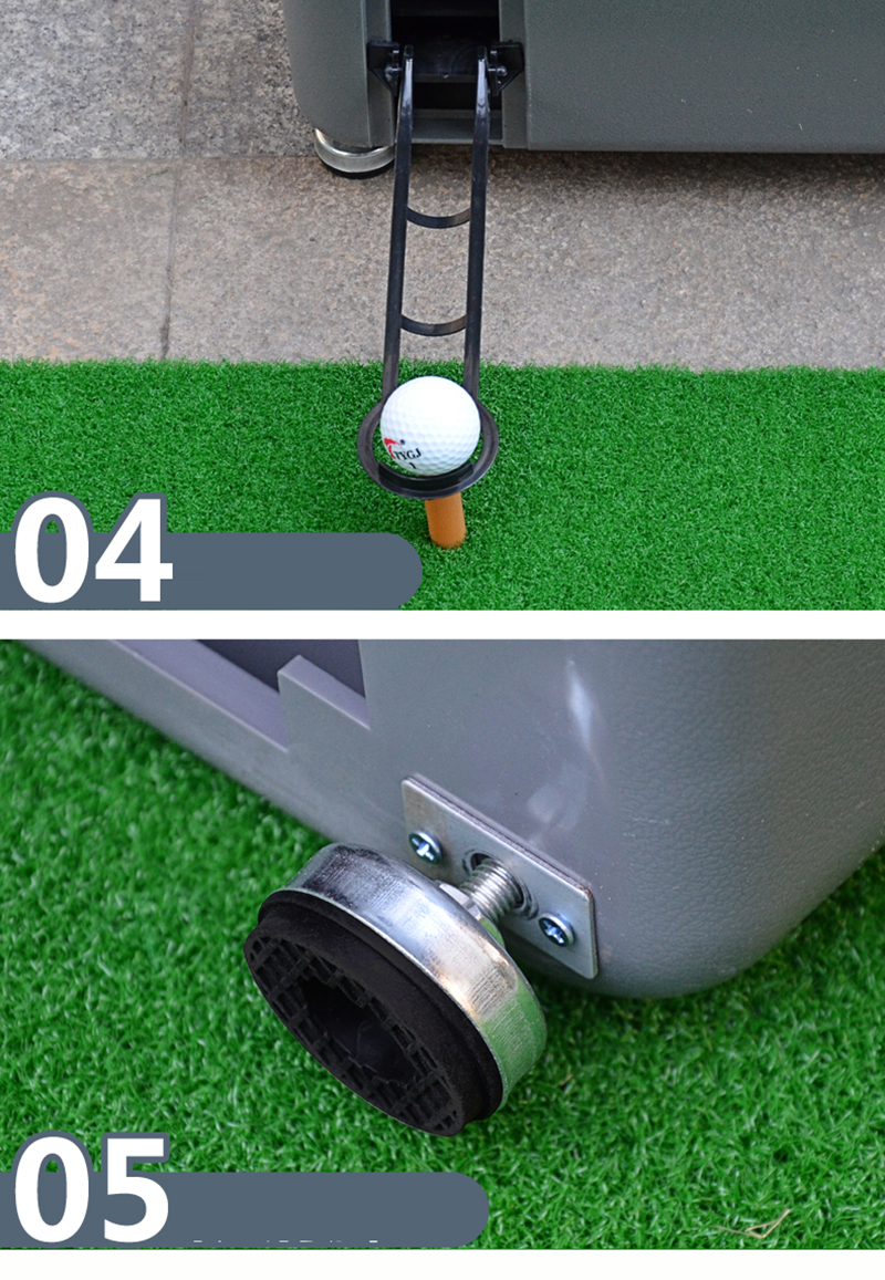 Golf serve robot semi-automatic serve machine multifunctional serve box ...