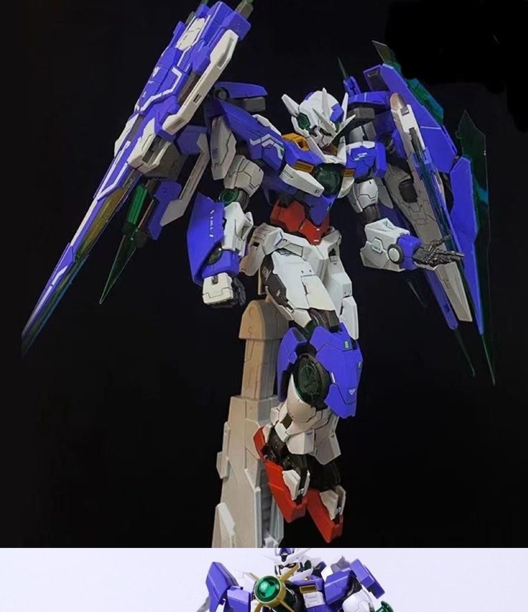 DABAN 8822 00Q MG 1/100, OOQ model, full blade character, robot, assembled model toy | Shopee ...