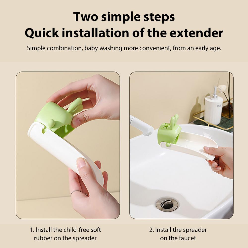 Faucet extender children's cute cartoon baby universal extension ...