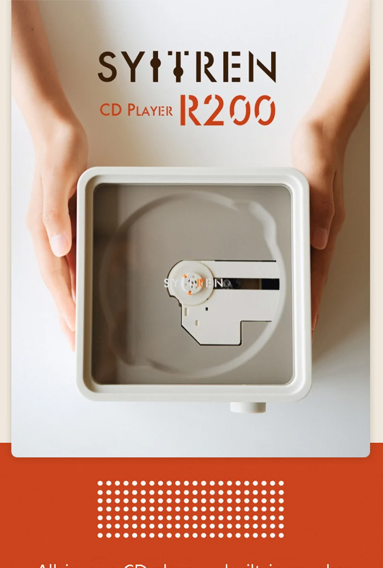 Syitren R200 Integrated CD player, two-way stereo, Bluetooth, high ...