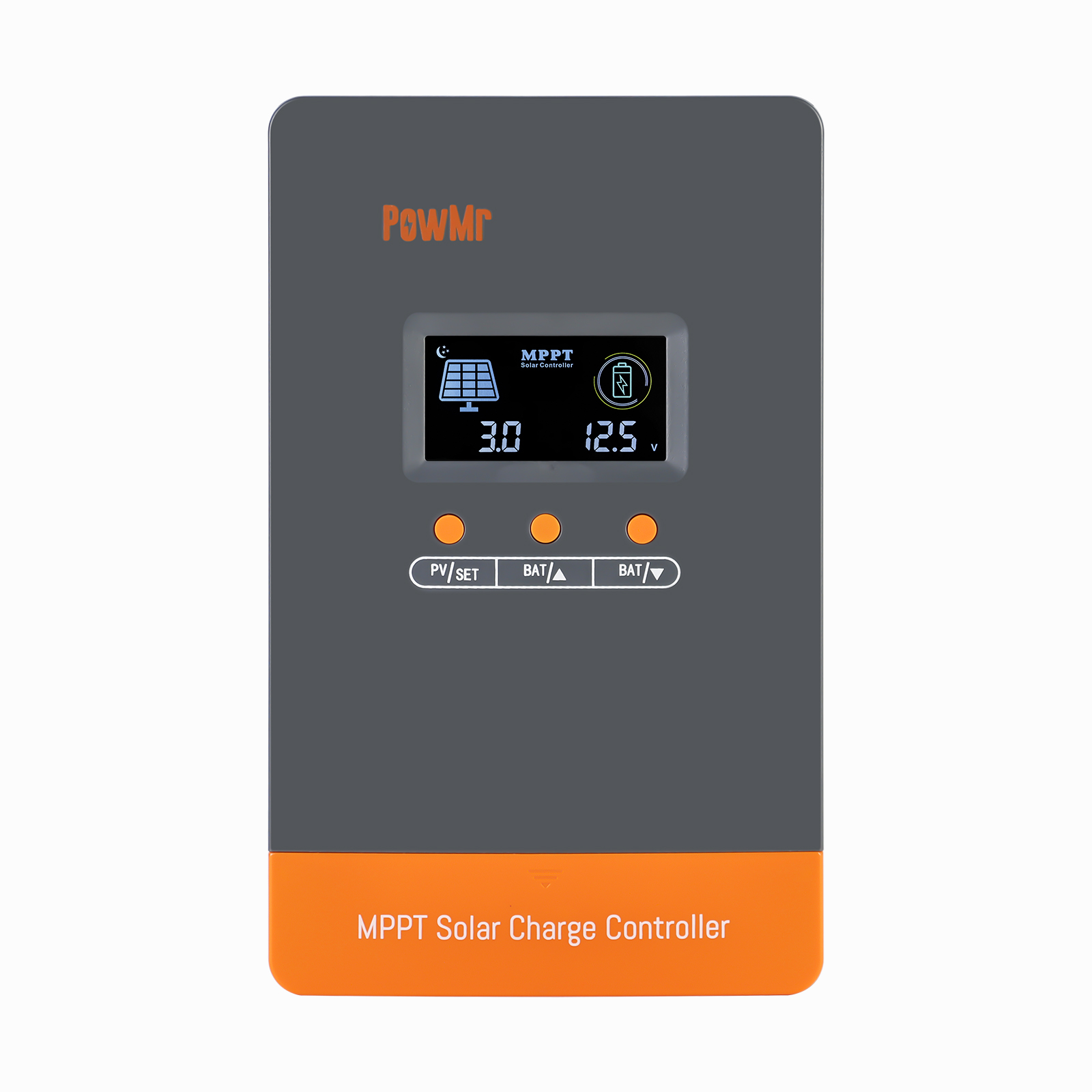 PowMr 100A MPPT Solar Charger Controller 12V-48V Auto Blacklight LCD ...