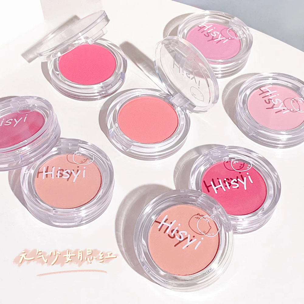 Hisyi Monochrome Slightly Drunk Blush Palette Low Saturated Natural ...