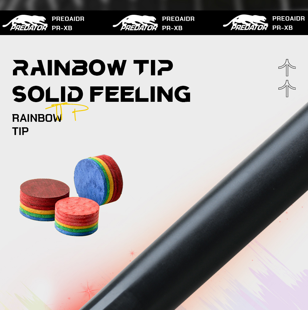 Billiard Cue PREOAIDR 3142 Pool Cue Carbon Maple Shaft Black Technology ...