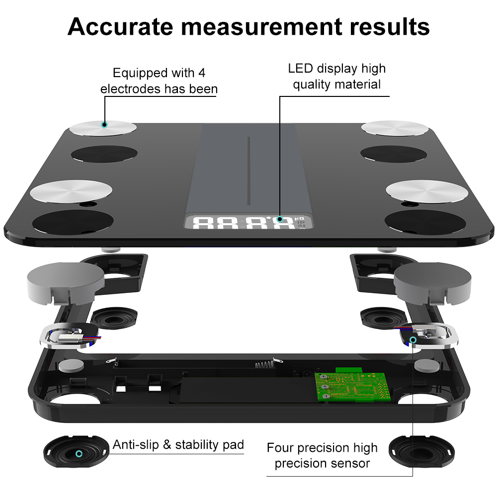 INSMART weighing scale human weighing scale weight scale for body ...