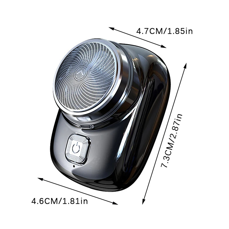 Portable Mini Electric Shaver USB Rechargeable Electric Shaver for Men ...