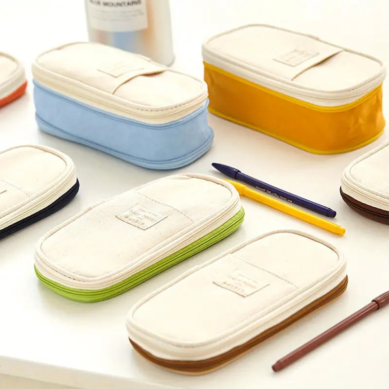 1 Large-Capacity Pencil Case, Office College School Stationery Box ...