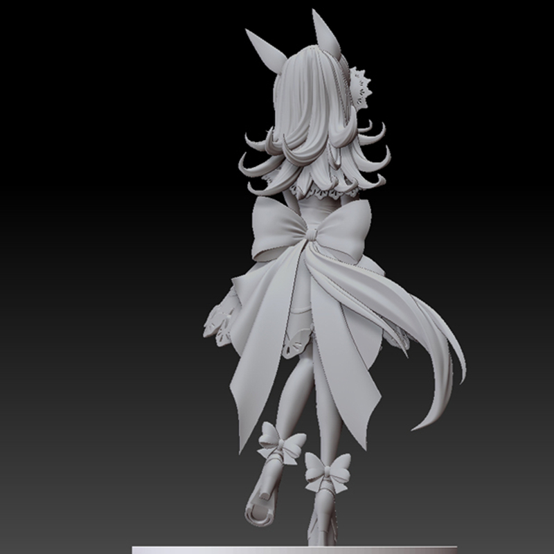 Resin Figure Kit Pretty Derby Rice Shower Unpainted Garage Resin Kit ...