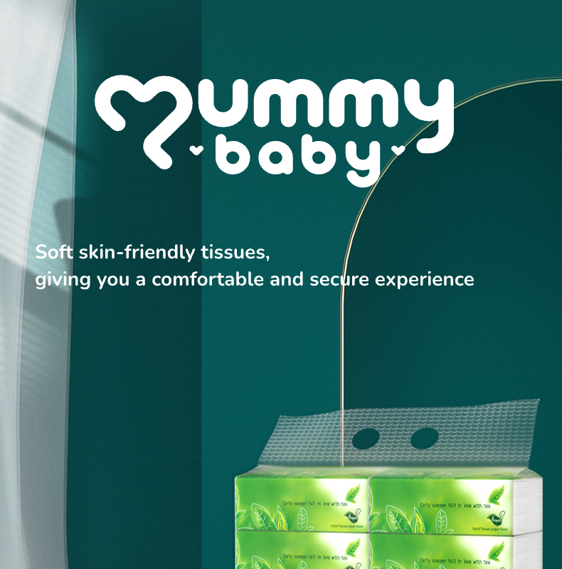 【10 packing】 Organic green tea Tissue Facial Tissue order Tissue 4-Ply ...