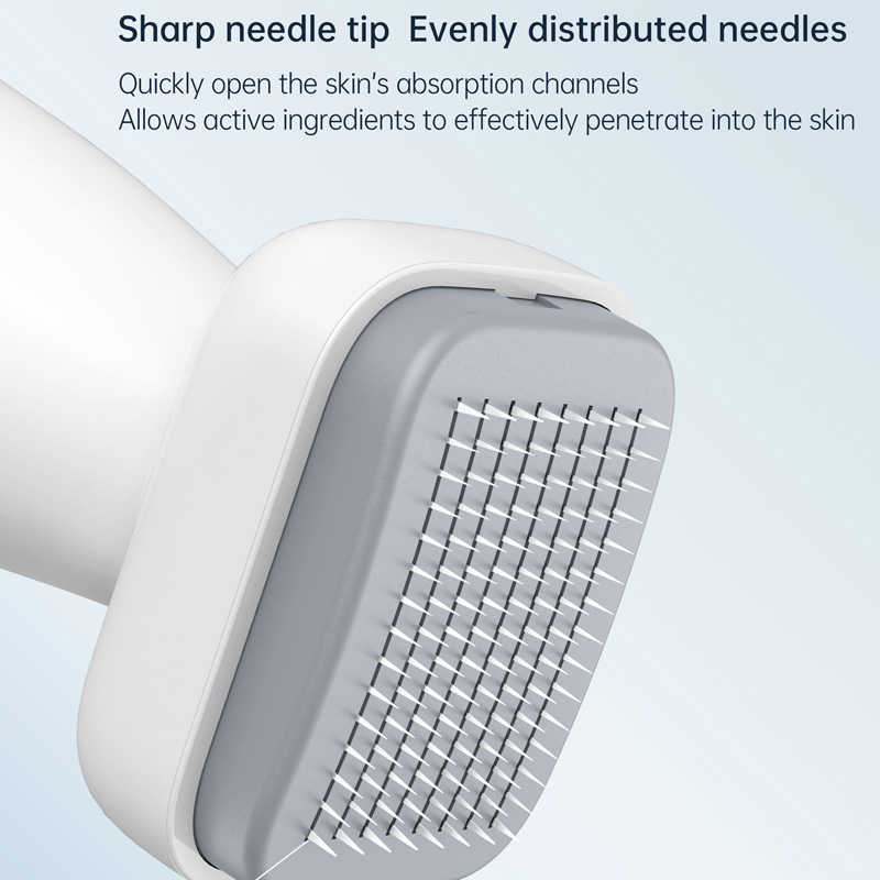 Bio Needle 120 Hair Derma Stamp Microneedle for Beard Hair Growth Skin ...