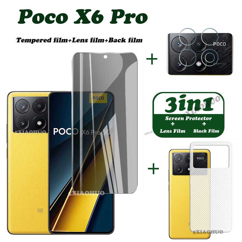 POCO X6 Pro Tempered Glass POCO X6 Pro Screen Protector POCO X6 Pro ...