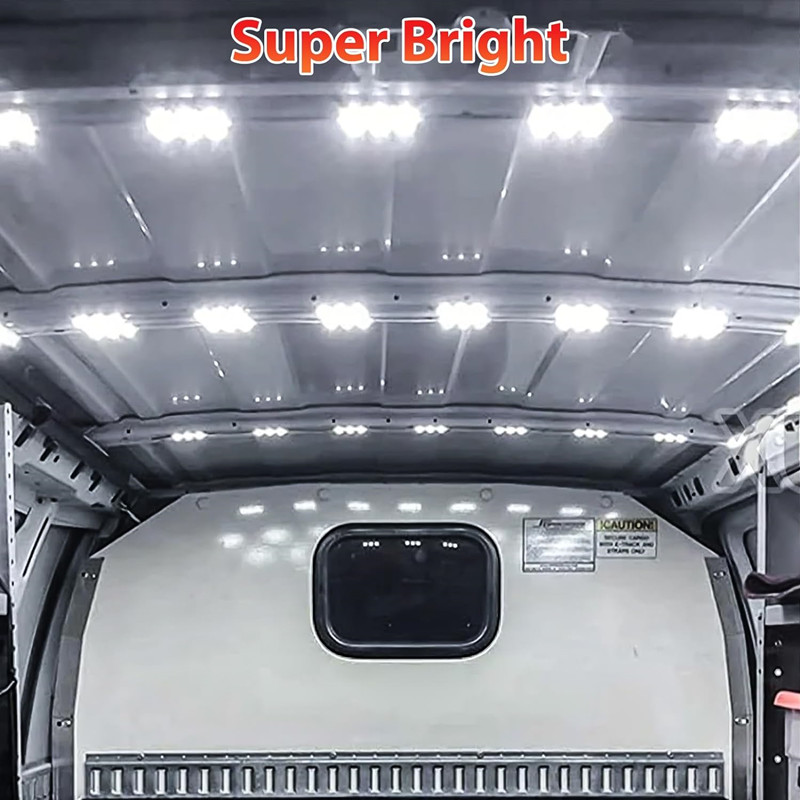 DC12V or DC24V COB LEDs Van Interior Light Kits, LED Module Ceiling ...