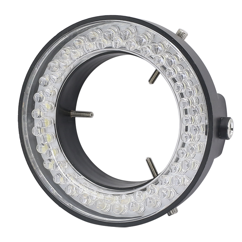 60mm LED Ring Light for Stereo Microscope Brightness Adjustable White ...