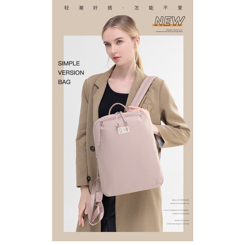 MINGKE Laptop Bag 13 14 Inch Backpack for Women Slim Lightweight ...