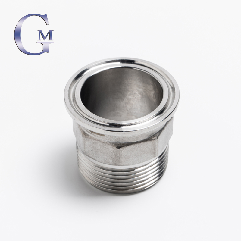 DN15 - DN50 BSPT Male SS316 Stainless Steel Hex Sanitary Ferrule ...