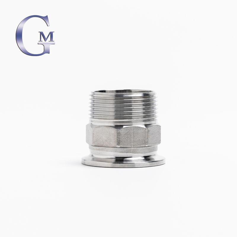 DN15 - DN50 BSPT Male SS316 Stainless Steel Hex Sanitary Ferrule ...