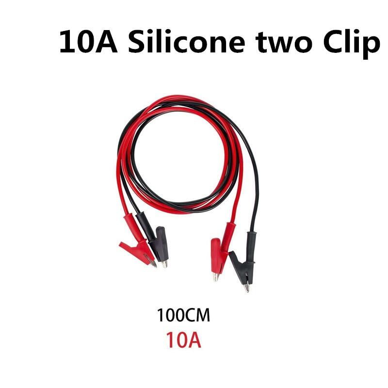 NICE-POWER 10A Test Leads Line Banana Plugs To Crocodile Clamps ...