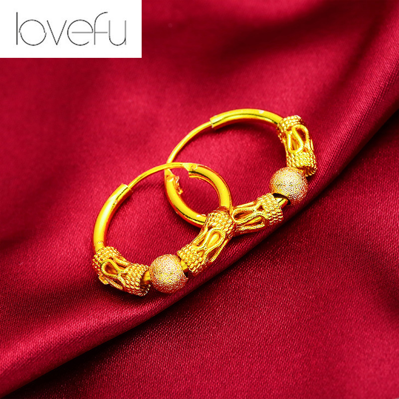 100% original 18K Saudi gold Pawnable Legit national style simple ...