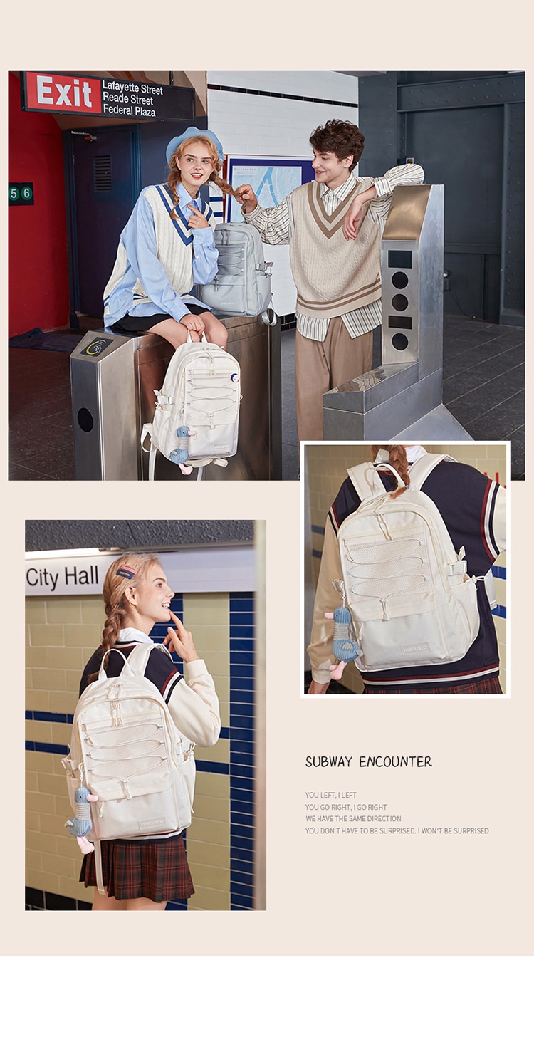 MINGKE Laptop Bag 14 15.6 inch Backpack Schoolbag Women Original ...