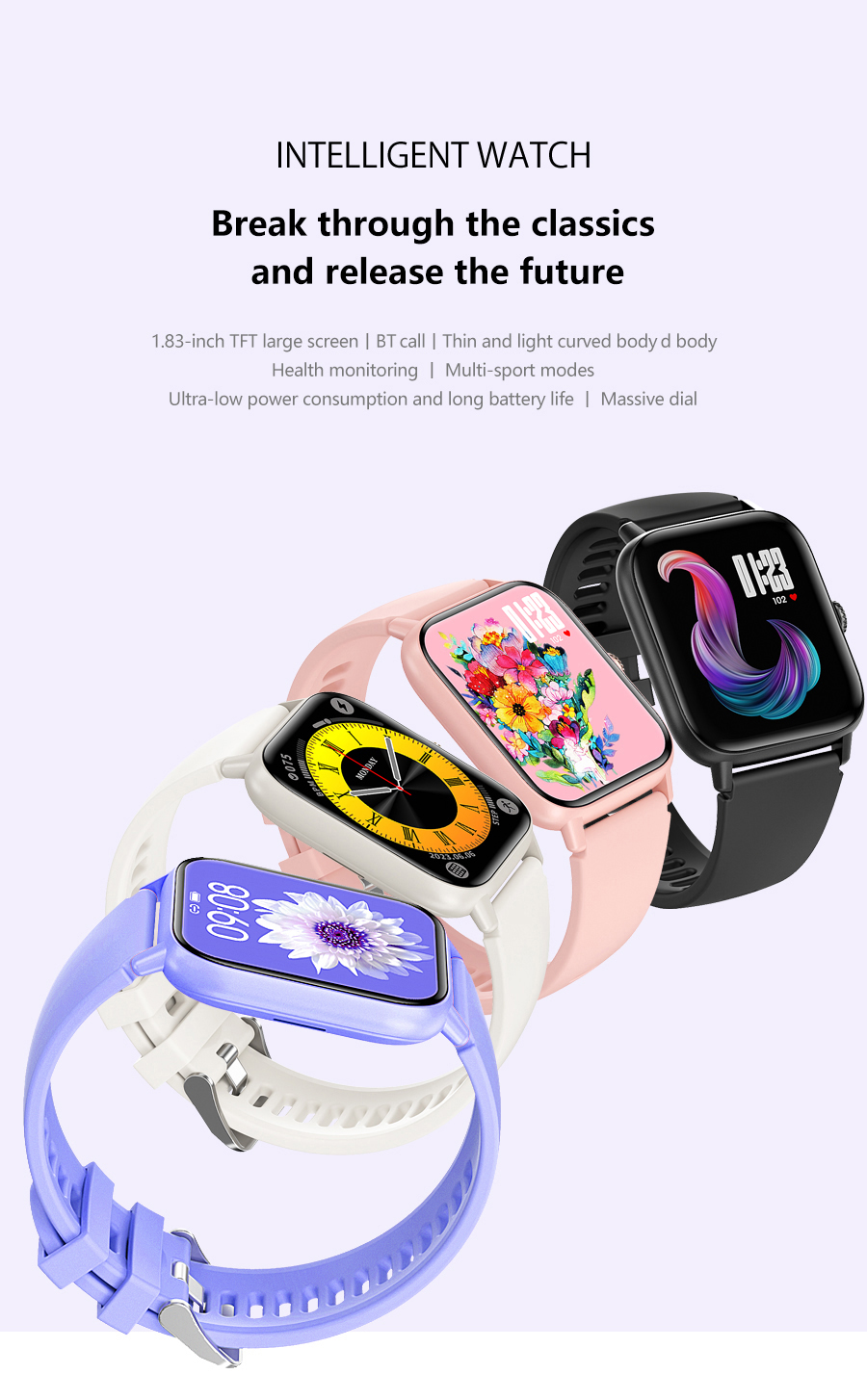 LIGE Smart Watch Original Men Women Bluetooth Calling Activity Fitness ...