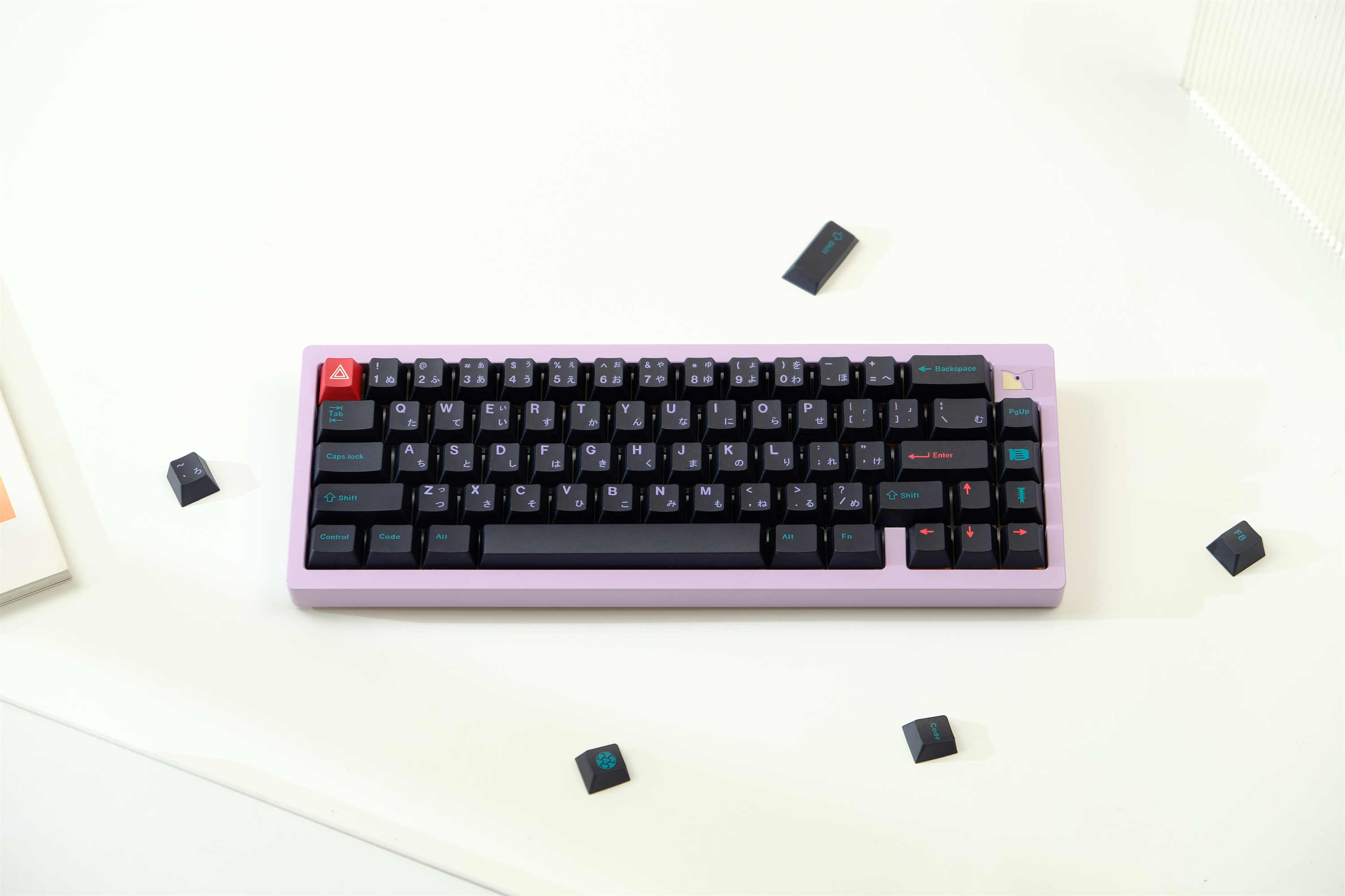 GMK Power Chord Keycaps, 129 Keys PBT Keycaps Cherry Profile DYE-SUB ...
