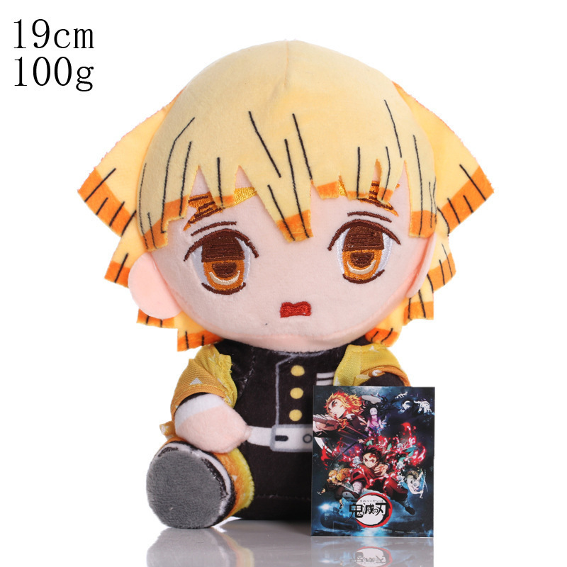 10 Style Anime Demon Slayer Plush Tanjirou Nezuko Inosuke Akaza Shinobu ...