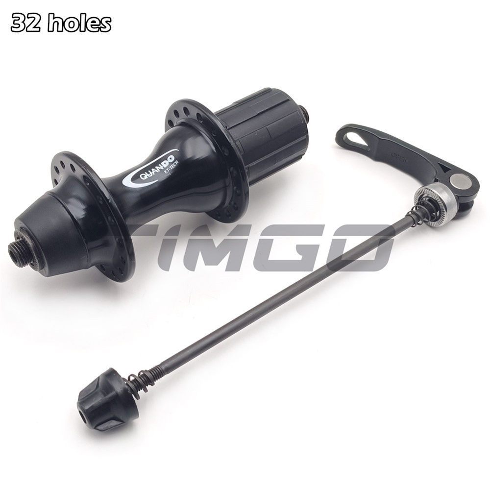 Road Bike Folding Bike Hub 24/28/32 Holes Front Rear with Q/R Skewer 7 ...