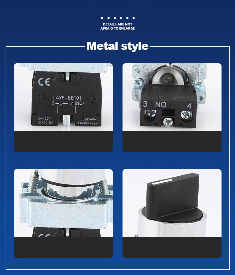 Select Pushbutton Switch SELF-RESET&SELF-LOCKING LAY5(XB2) ED SERIES ...