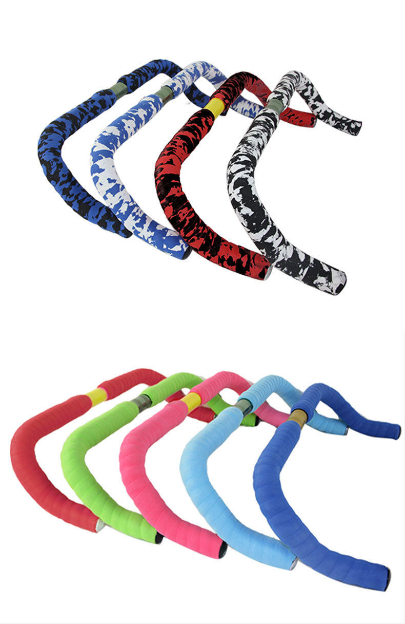 Camouflage Racing Bicycle Handle Belt Anti-Slip Bicycle Handlebar Tape ...